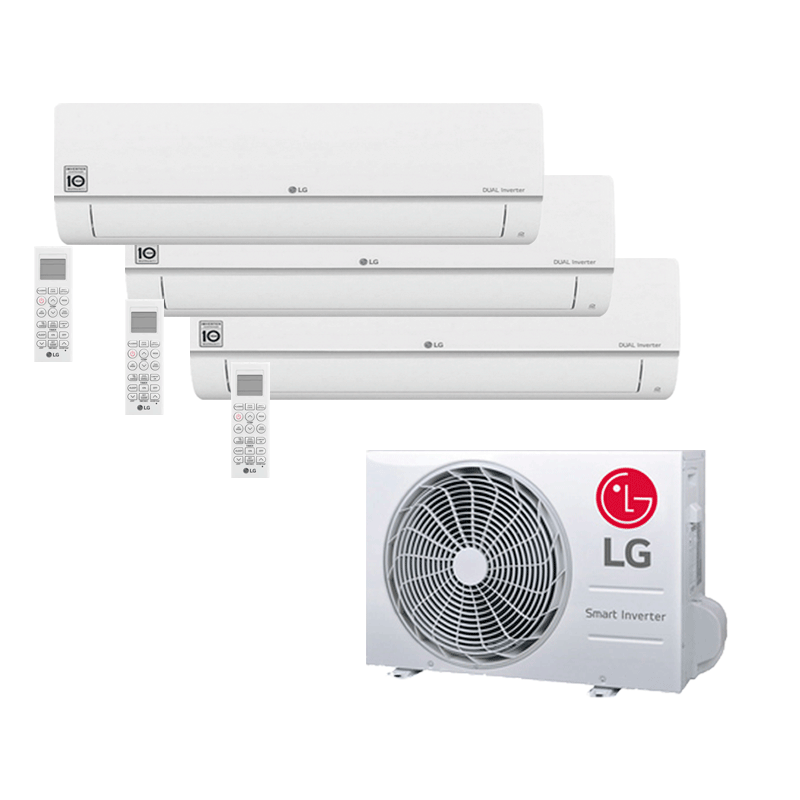 3x1 Multisplit LG al Mejor Precio con Instalación