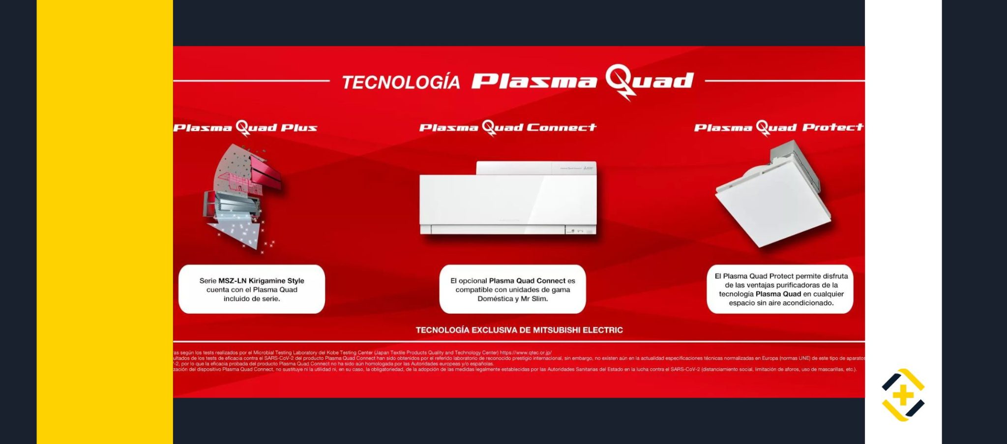 Plasma Quad - El Filtro de aire de Mitsubishi - Aplus
